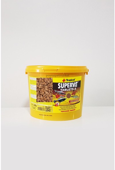 Tropical Supervit A Tablets 50 Adet Tropical Supervit A Tablets 50 Adet