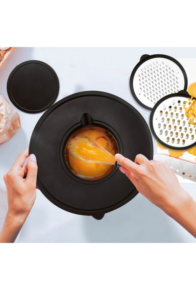 Aryıldız Karıştırma Kabı Rendeli 5 Parça 24 cm