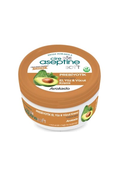 Cire Aseptine Soft Avokado Prebiyotik Nemlendirici Bakım Kremi 30 ml