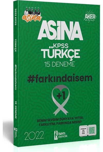 İSEM Yayıncılık Aşina Farkındaisem KPSS 2022 Vatandaşlık 20 Deneme İSEM Yayıncılık Aşina Farkındaisem KPSS 2022 Vatandaşlık 20 Deneme