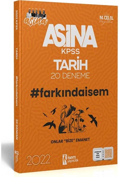 İSEM Yayıncılık Aşina Farkındaisem KPSS 2022 Tarih 20 Deneme İSEM Yayıncılık Aşina Farkındaisem KPSS 2022 Tarih 20 Deneme