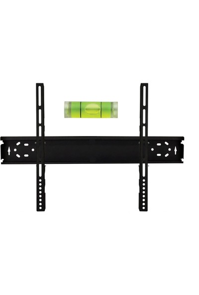 Qaso Regal 65R7540UB Tv LCD LED Televizyon Sabit Duvar Askı Aparatı+Su Terazili