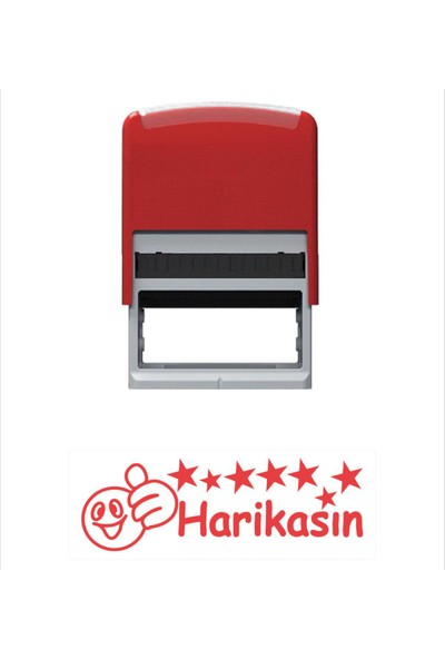 Baskı Life Harikasın Öğretmen Kaşesi Kırmızı