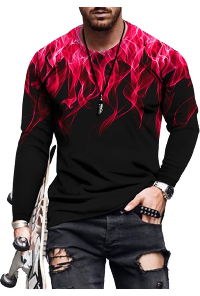 Palyshery Erkek Uzun Kollu Basic Üstler Gömlek Kazak (Yurt Dışından) Palyshery Erkek Uzun Kollu Basic Üstler Gömlek Kazak (Yurt Dışından)