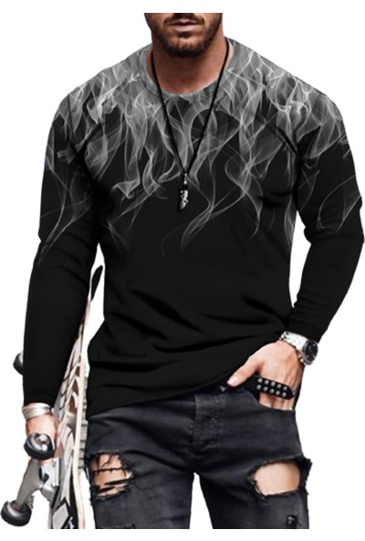 Palyshery Erkek Uzun Kollu Basic Üstler Gömlek Kazak (Yurt Dışından) Palyshery Erkek Uzun Kollu Basic Üstler Gömlek Kazak (Yurt Dışından)