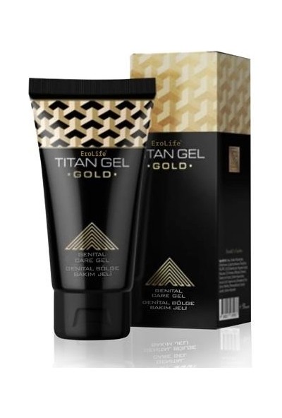 Ero Life Gold Erkek Bakım Kremi 50ml + 50ml Lubricant Jel