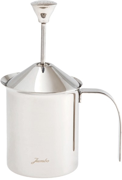 Jumbo Venti Çelik Süt Köpürtücü 400 ml Jumbo Venti Çelik Süt Köpürtücü 400 ml