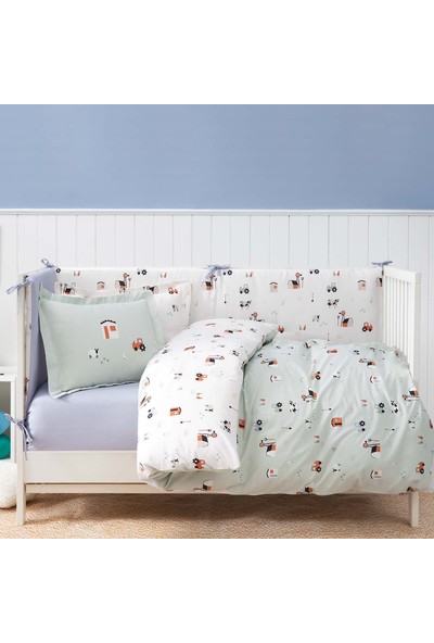 Yataş Bedding Farm Bebek Uyku Seti Yataş Bedding Farm Bebek Uyku Seti