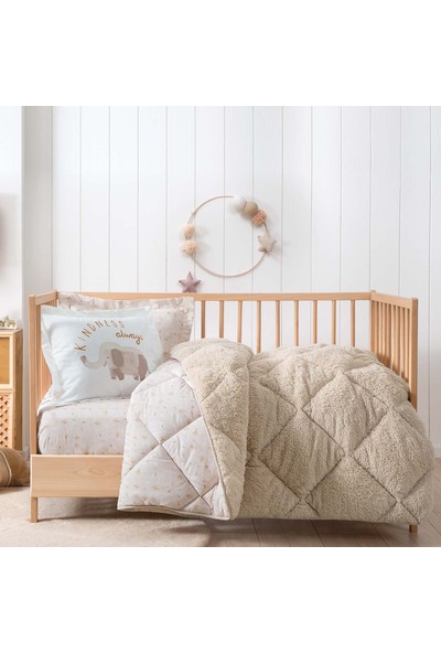 Yataş Bedding Fante Bebek Triola Set - Bej