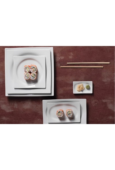 Porland Zen Beyaz 27 Parça Porselen Yemek Takımı 04A+P021338