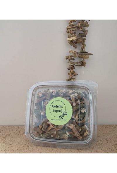 Akdeniz Toprağı Kuru Bamya Tek Pişirimlik 100 gr