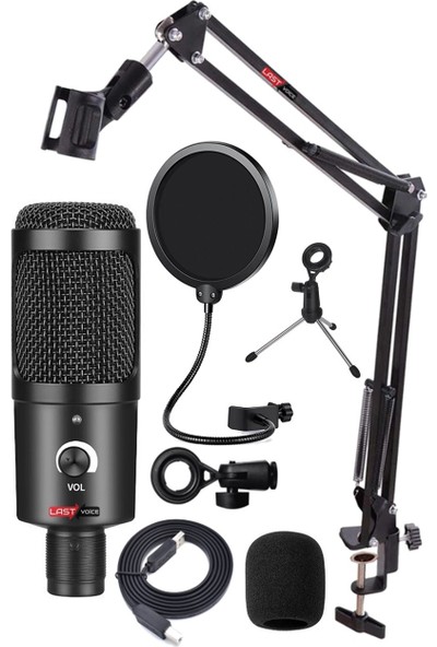 Lastvoice BM300PLUS STA USB Oyuncu ve Yayıncı Mikrofonu (Kayıt Gaming Tiktok Twitch Canlı yayın Discord Youtube) Lastvoice BM300PLUS STA USB Oyuncu ve Yayıncı Mikrofonu (Kayıt Gaming Tiktok Twitch Canlı yayın Discord Youtube)