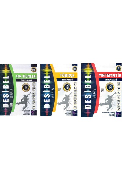 Ses Yayınları 8. Sınıf Desibel Serisi - Fen Bilimleri 10' Lu Deneme - Türkçe 10' Lu Deneme- Matematik 10' Lu Deneme (Ciltli) Ses Yayınları 8. Sınıf Desibel Serisi - Fen Bilimleri 10' Lu Deneme - Türkçe 10' Lu Deneme- Matematik 10' Lu Deneme (Ciltli)