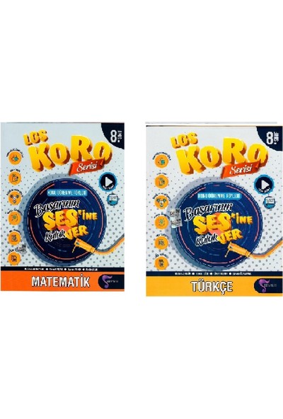 Ses Yayınları 8. Sınıf Koro K.öğr. Föyleri - Matematik - Türkçe (Ciltli) Ses Yayınları 8. Sınıf Koro K.öğr. Föyleri - Matematik - Türkçe (Ciltli)