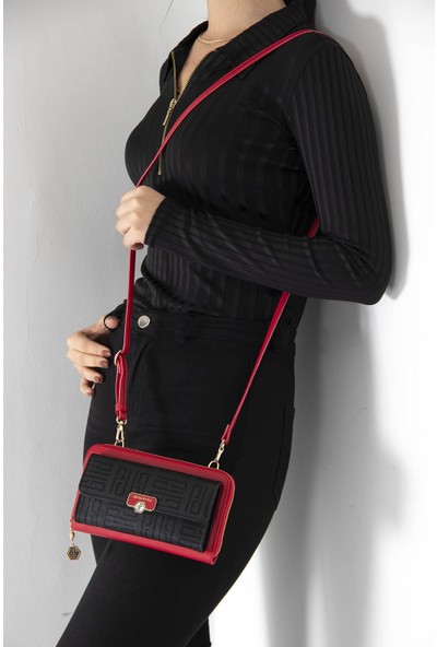 Silver Polo Siyah Üç Bölmeli Kadın Çapraz Askılı Telefon Cüzdanı/cüzdan & Kartlık SP921 Silver Polo Siyah Üç Bölmeli Kadın Çapraz Askılı Telefon Cüzdanı/cüzdan & Kartlık SP921