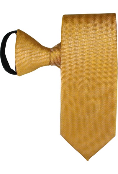 Prokravat Kuşgözü Desenli Kullanıma Hazır Fermuarlı Kravat