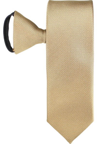 Prokravat Kuşgözü Desenli Kullanıma Hazır Fermuarlı Kravat