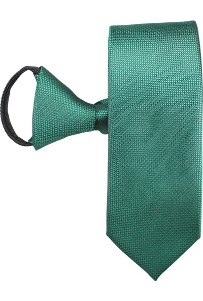 Prokravat Kuşgözü Desenli Kullanıma Hazır Fermuarlı Kravat