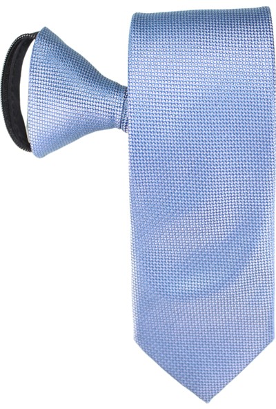 Prokravat Kuşgözü Desenli Kullanıma Hazır Fermuarlı Kravat