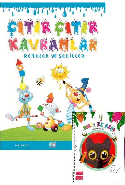 Okul Öncesi Çıtır Çıtır Kavramlar Renkler ve Şekiller