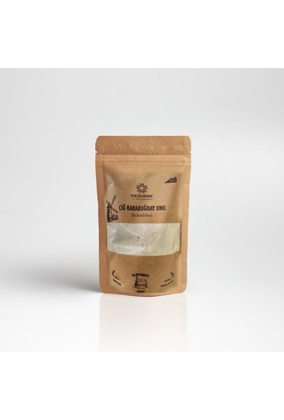 Kb Gurme Glutensiz & Vegan Filizlendirilmiş Çiğ Karabuğday Unu 1 kg Kb Gurme Glutensiz & Vegan Filizlendirilmiş Çiğ Karabuğday Unu 1 kg