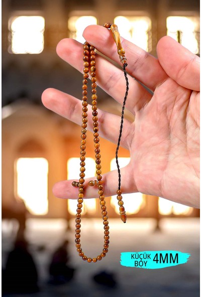 Tesbihkenti Namaz Zikir Için 4 mm 99 Kuka Tesbih