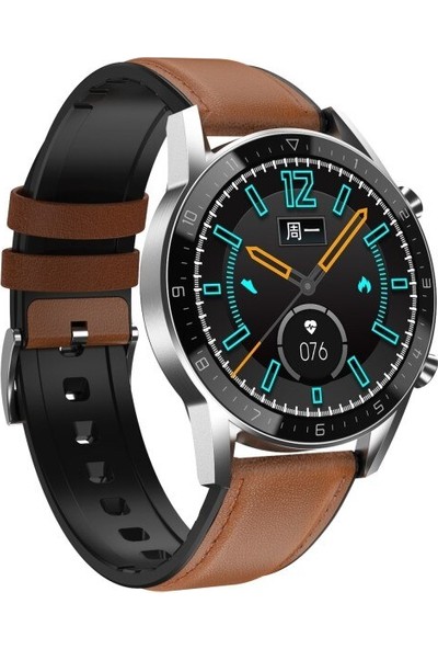 Yukka Dt 92 Deri Su Geçirmez Adımsayar Akıllı Saat (Yurt Dışından)