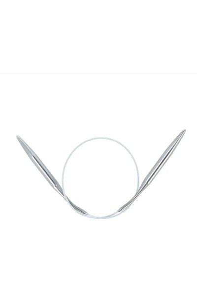 Hobi Lobi Çelik Telli Misinalı Şiş 9 mm Titanyum 40 cm