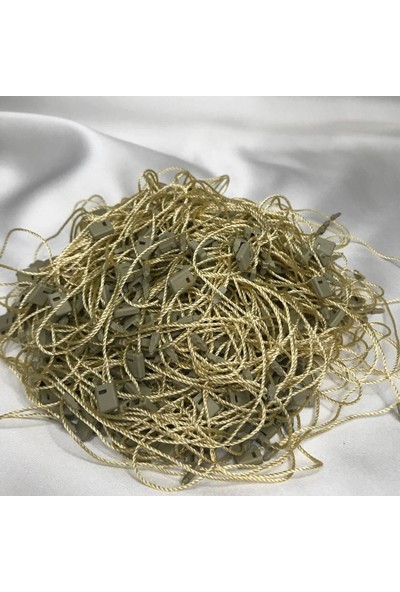 Renk Seçenekli Kilitli Ip Etiket Ipi Renkli Asmalı Ip - 100 Adet