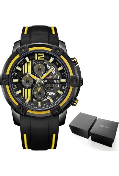 Yukka Kuvars Chronograph Su Geçirmez Spor Saat (Yurt Dışından) Yukka Kuvars Chronograph Su Geçirmez Spor Saat (Yurt Dışından)