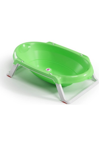 Okbaby Onda Slim Katlanır Bebek Küveti / Yeşil