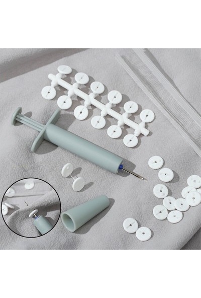 Pratik Yorgan Kılıfı ve Çarşaf Tutucu Sabitleyici Düğme Seti