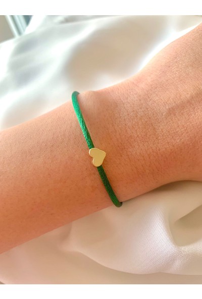 Misto Kalp Yeşil Bileklik