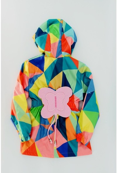 Miss Crispy Kelebekli Kız Çocuk Yağmurluk Miss Crispy Kelebekli Kız Çocuk Yağmurluk