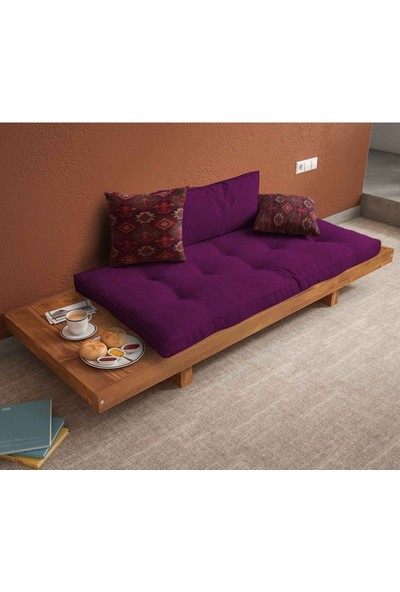 Woodesk Arin Masif Tik-Mor Renk Sedir CPT8317-200