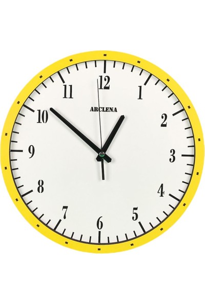Arclena Dekoratif Sade Tasarım Asya Ahşap Duvar Saati Arclena Dekoratif Sade Tasarım Asya Ahşap Duvar Saati