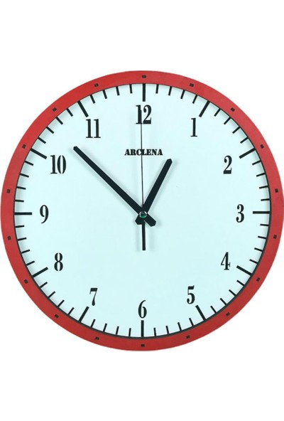 Arclena Dekoratif Sade Tasarım Asya Ahşap Duvar Saati Arclena Dekoratif Sade Tasarım Asya Ahşap Duvar Saati