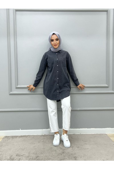 Kral Moda Çıtçıtlı Gömlek Kral Moda Çıtçıtlı Gömlek