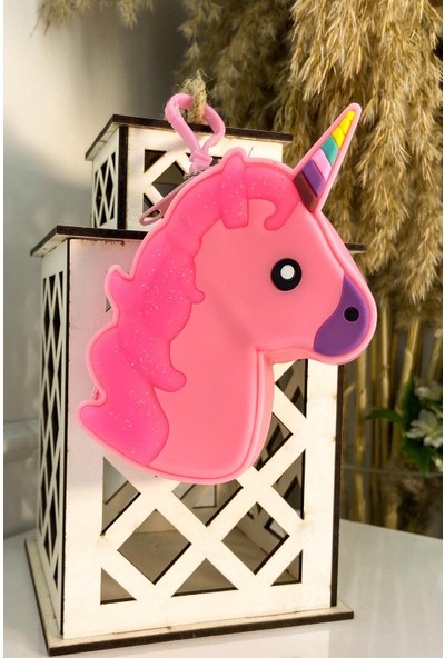 Şubu Tasarım Unicorn Anahtarlıklı Cüzdan Somon SBT614 Şubu Tasarım Unicorn Anahtarlıklı Cüzdan Somon SBT614