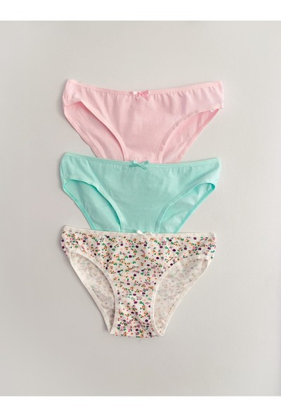La Noche Lingerie Kaliteli Pamuktan Desenli Günlük Kullanım 3lü Kadın Külot La Noche Lingerie Kaliteli Pamuktan Desenli Günlük Kullanım 3lü Kadın Külot