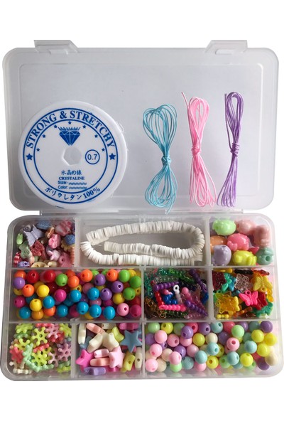 Unique Hobby Soft Renklerde Fimo Çocuklar Için Takı Yapma Seti - Hobi Bileklik Kolye Yapım Seti - Kendin Yap 13 Unique Hobby Soft Renklerde Fimo Çocuklar Için Takı Yapma Seti - Hobi Bileklik Kolye Yapım Seti - Kendin Yap 13