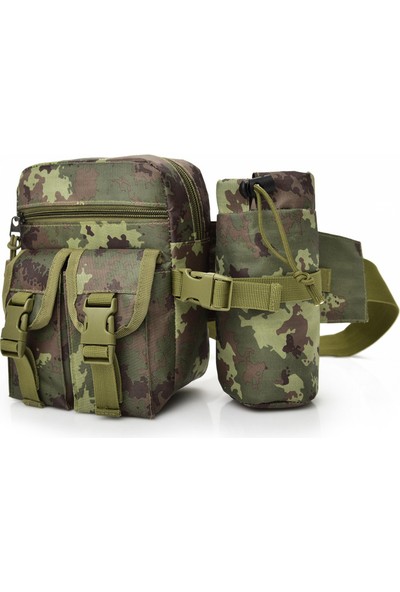 Trendd Kanvas Çok Fonksiyonlu Bel Çantası (Yurt Dışından)