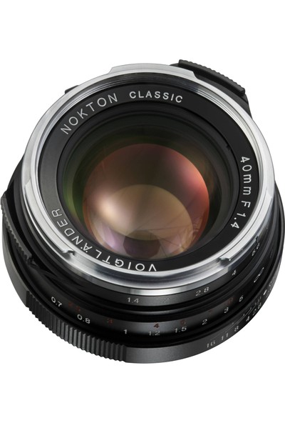 Voigtlander 40 mm F1.4 Nokton Classic Sc Lens Leica M Uyumlu