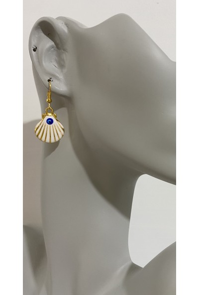 Violetart Deniz Kabuğu Küpe