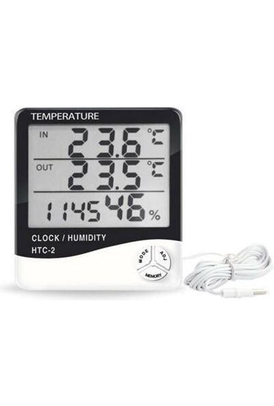 Feriot Htc-2 Saatli Nem Ölçer ve Termometre