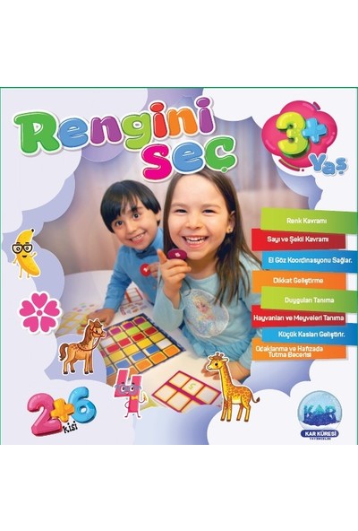 Kar Küresi Yayıncılık Rengini Seç Akıl ve Zeka Oyunu Kar Küresi Yayıncılık Rengini Seç Akıl ve Zeka Oyunu