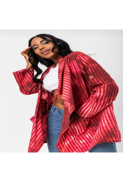 Figen Butik Ithal Keten Ceket