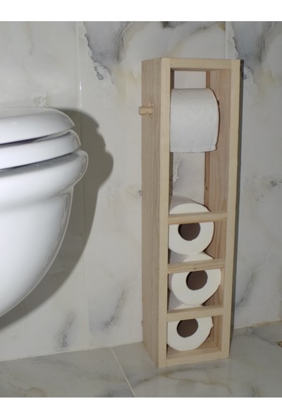 Şen Dekorem Wc Ahşap Peçetelik Standı Şen Dekorem Wc Ahşap Peçetelik Standı