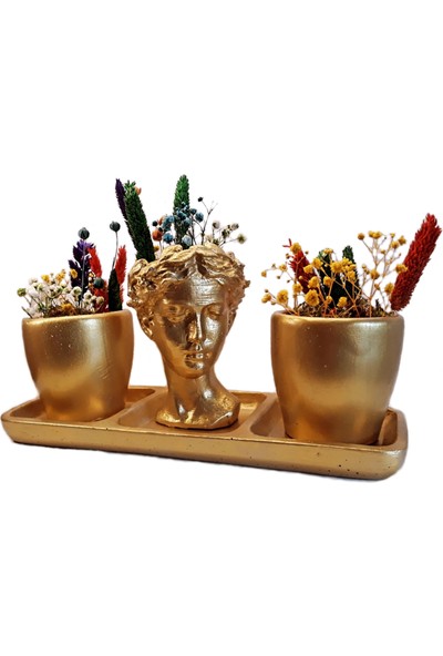 Trio Helen Üçlü Saksı Set