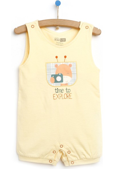 Hello Baby Hellobaby Explore The World Atlet Kol Patiksiz Tulum Hello Baby Hellobaby Explore The World Atlet Kol Patiksiz Tulum